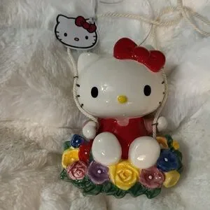 Hello Kitty | Accents | Hello Kitty Sanrio Blue Sky Flower Swing | Poshmark